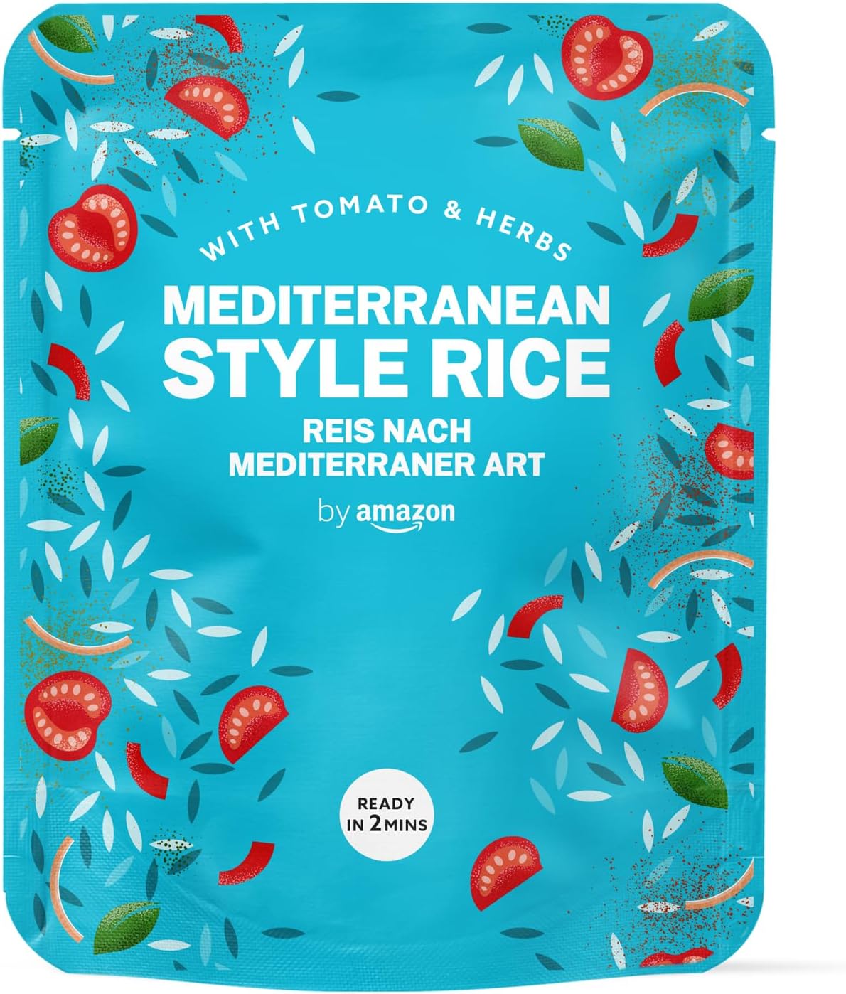 by Amazon Meditterenean Microwave Rice, 250g : Amazon.co.uk: Grocery