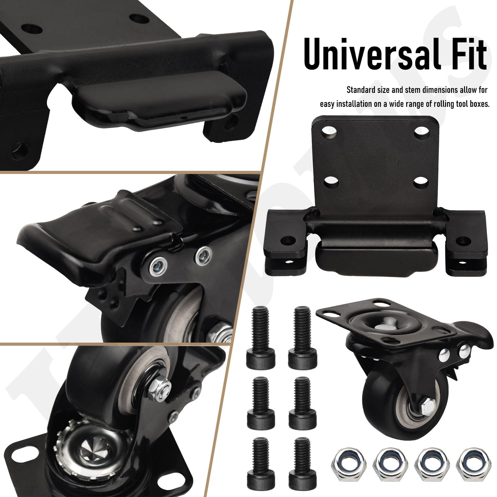 Snapklik.com : Upgraded Packout Caster Wheel Kit Compatible