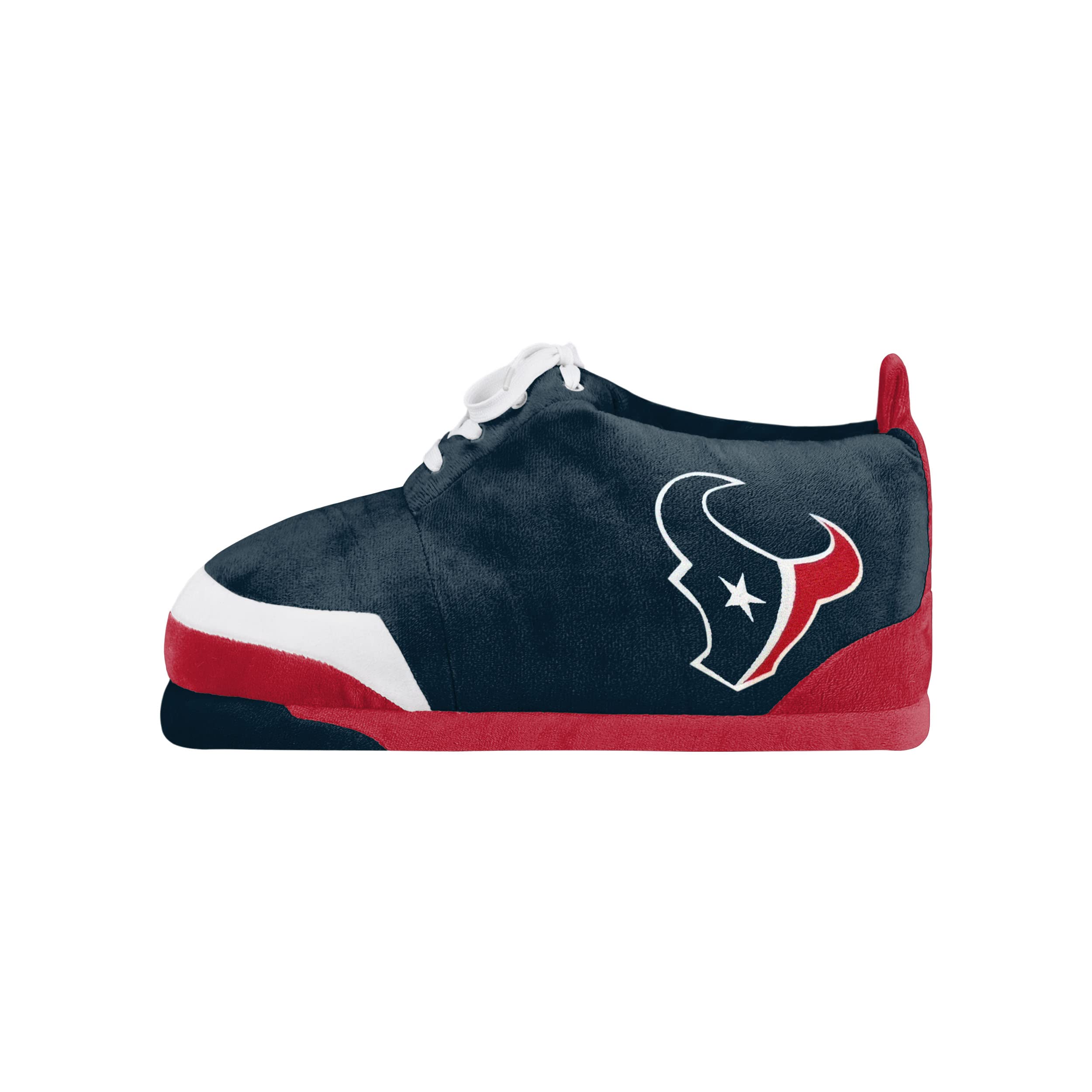 Chiefs Kansas City NFL Houston Texans Stripe Logo Dot Sole Slippers ...