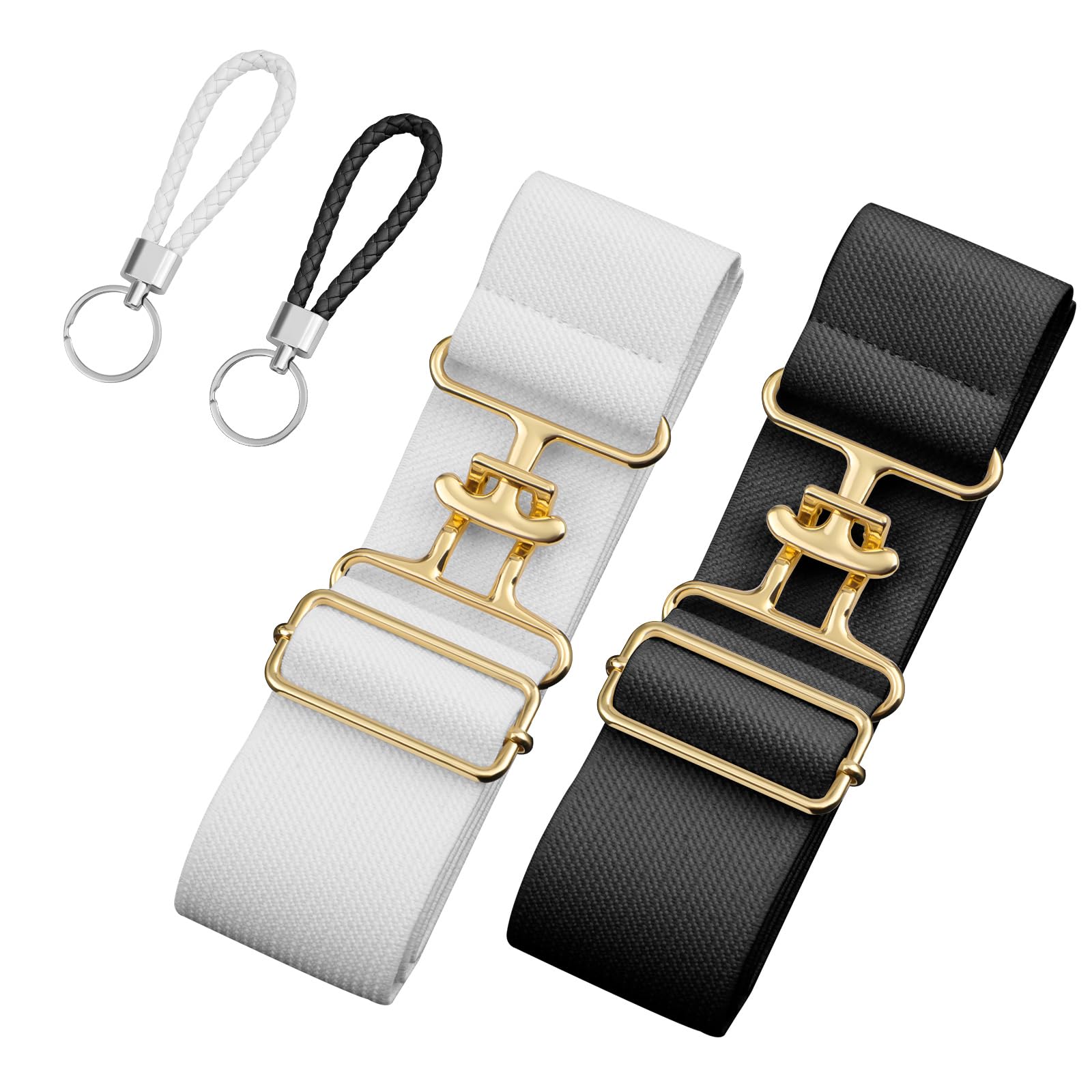 Amazon.com: PEUTIER 2pcs Equestrian Belts, 1.5 Inch Equestrian Riding ...