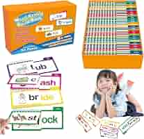 Flip Books 30 Read And Rhyme For Kids - Phonics Vocabulary Flashcards ...