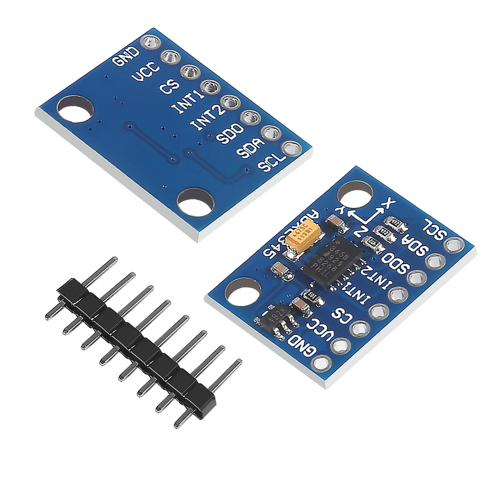 4pcs Gy 291 Adxl345 3 Axis Digital Acceleration Of Gravity Tilt Module Iic Spi