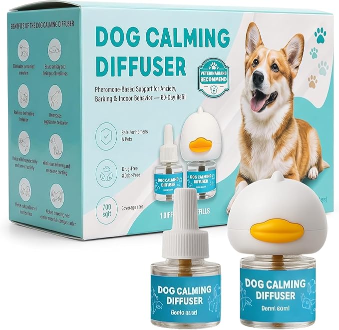 Amazon.com : RUNMAT Dog Calming Diffuser - Pheromone Diffuser, Vet ...