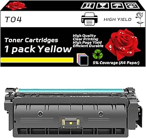 Amazon.com: T04 Toner Cartridges Compatible with Canon imageRUNNER ADVANCE DX C477iF C477iFZ ...