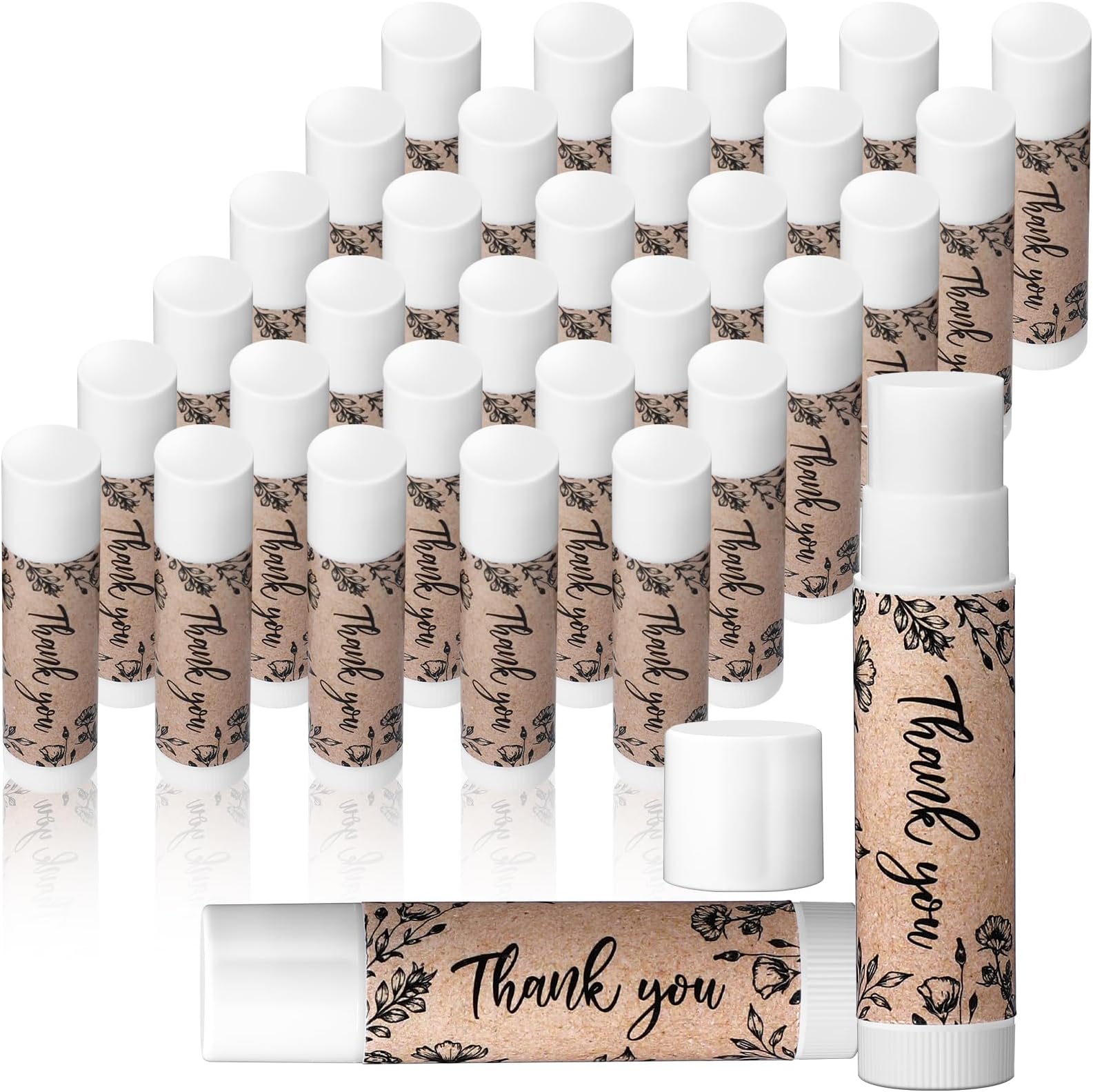 Amazon.com : Sacubee 30 Pack Bridal Shower Favors Gifts Bulk Lip Balms ...