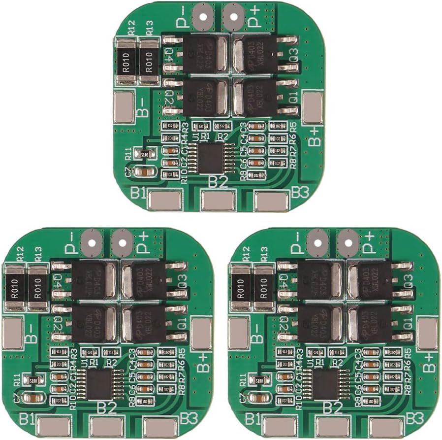 Amazon.com: Alinan 6pcs 3S 8A 12V 18650 Lithium Battery Protection ...