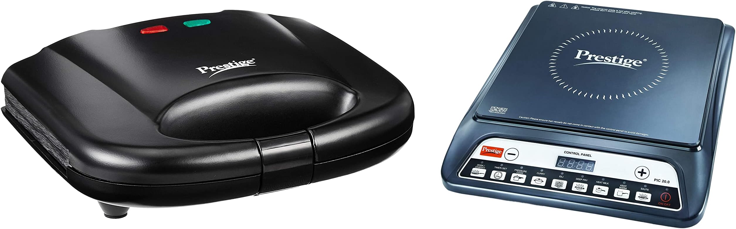 Buy Prestige PIC 20 1200 Watt Induction Cooktop + Prestige PGMFB 800 ...