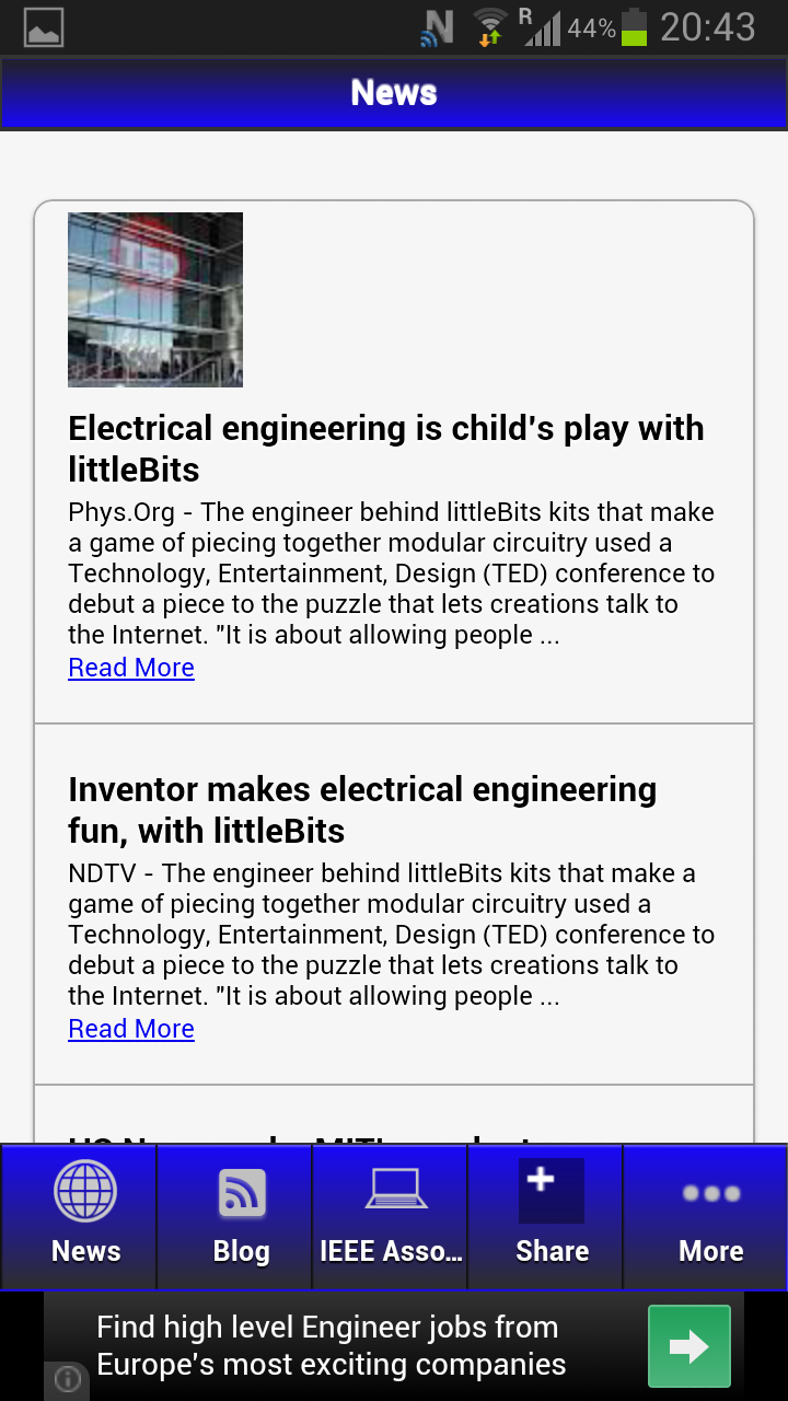 Electrical Engineering News - App on Amazon Appstore