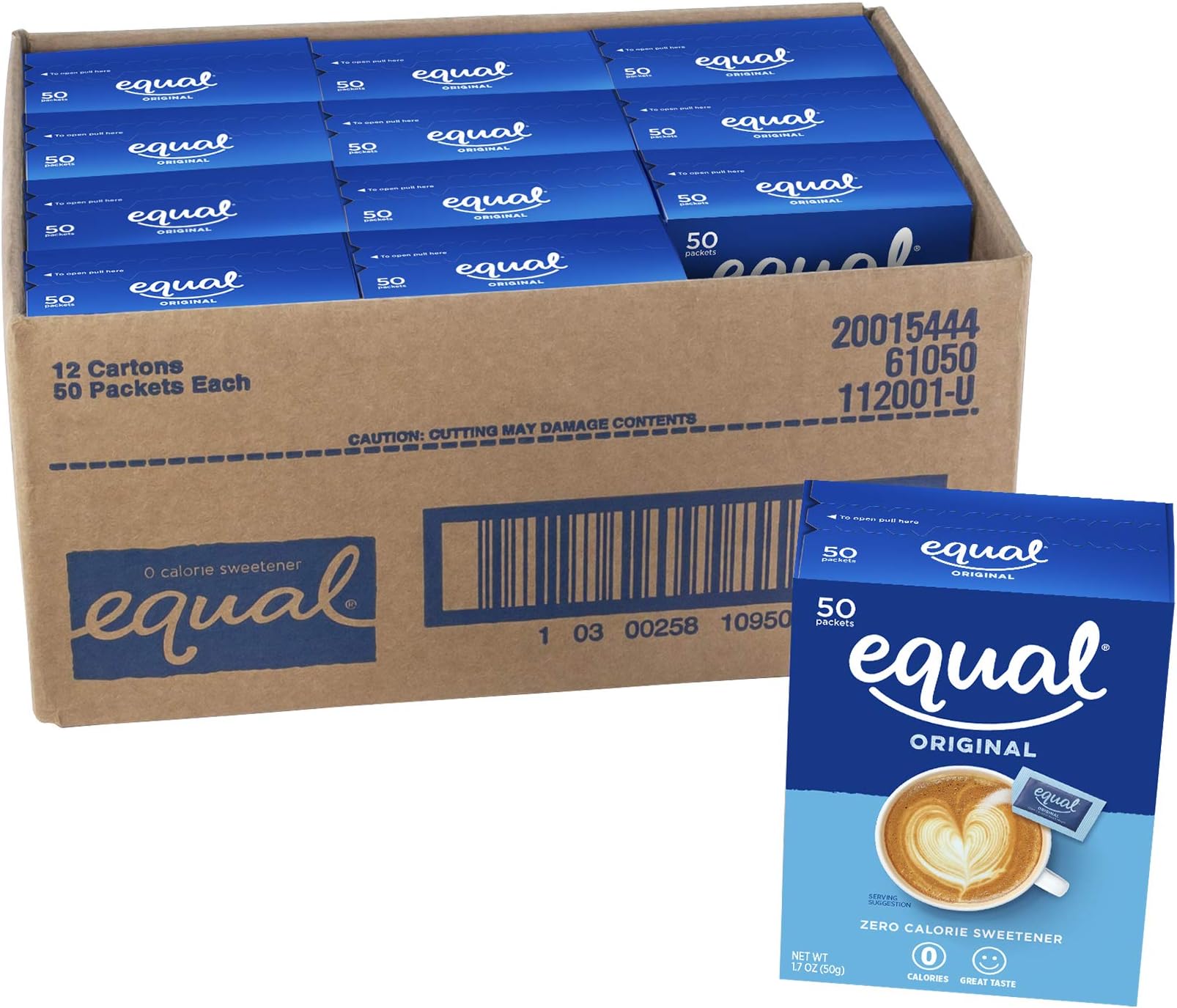 Amazon.com: EQUAL 0 Calorie Sweetener, Aspartame and Acesulfame-K ...