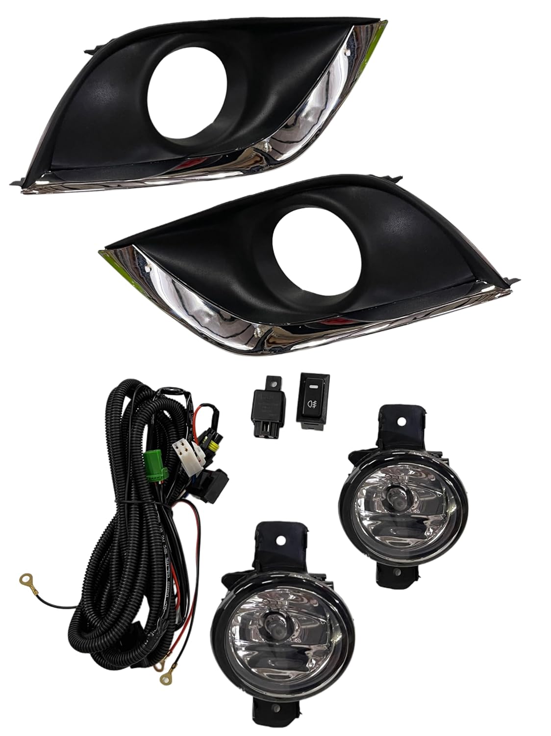 K D Fog Lamp set for Nissan Sunny, Pulse, Scala (Right & Left Sides ...