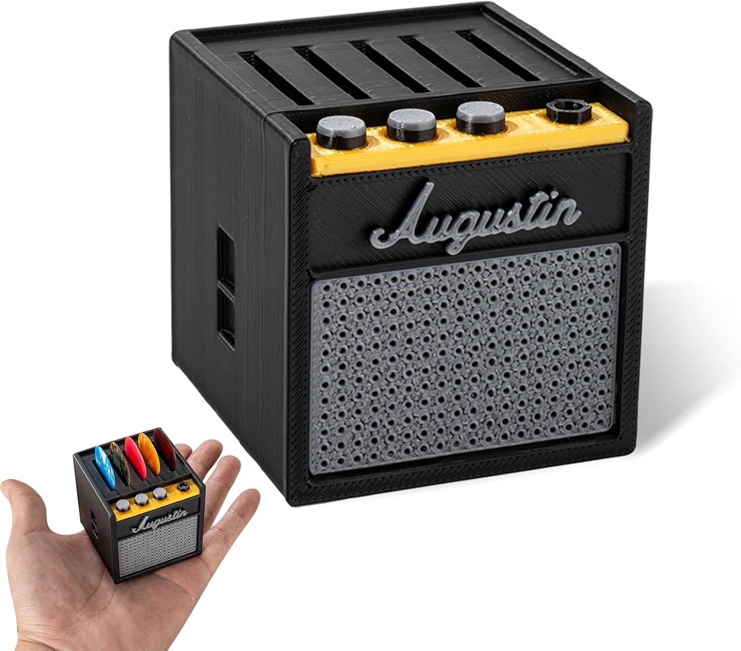 Amazon.com: CALLIE Guitar Pick Holder Personalized with Storage Drawer ...