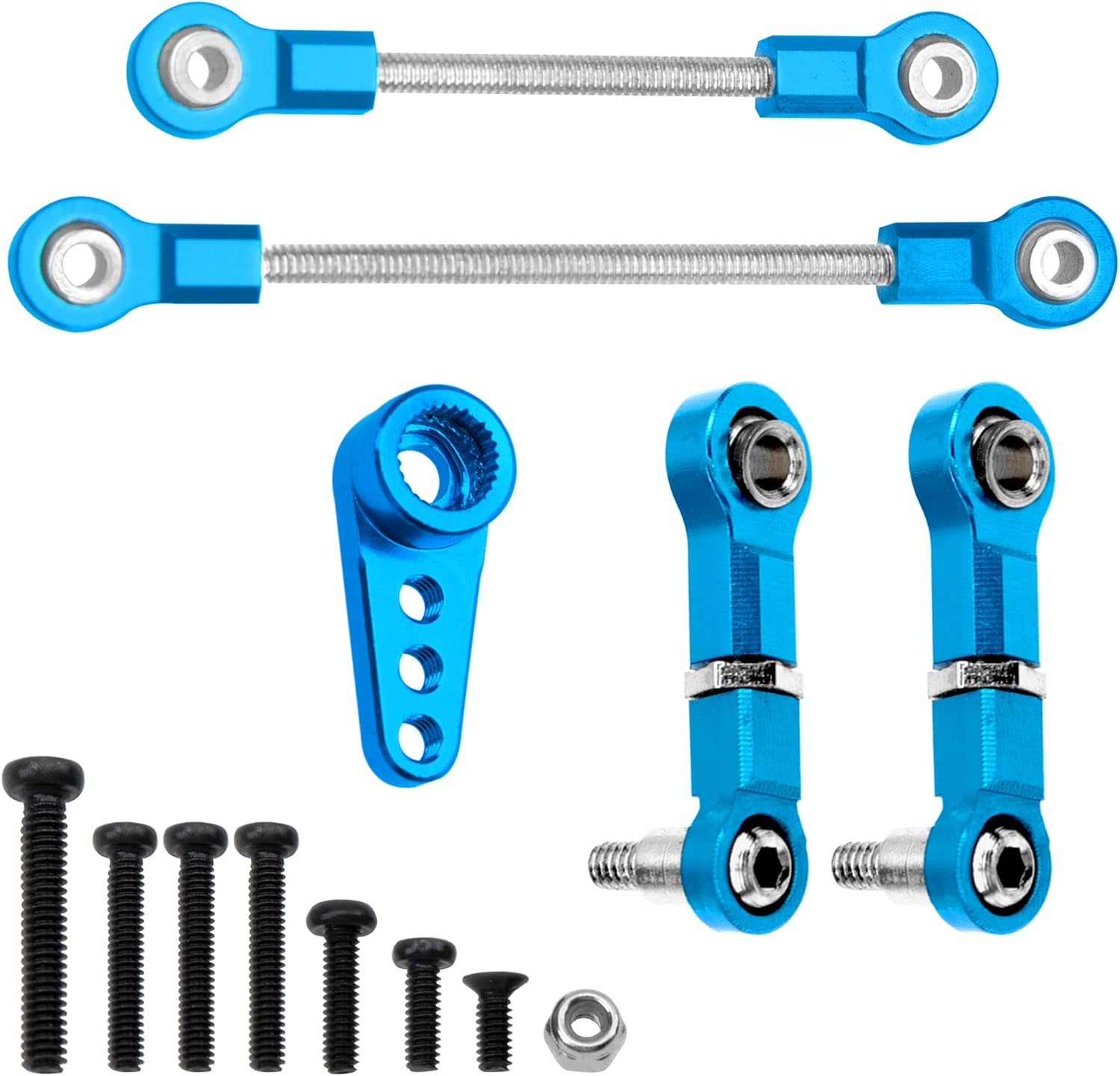 Amazon.com: ShareGoo Steering Link Rod Pull Rods Servo Links Linkage ...
