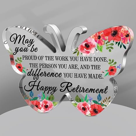 Amazon.com: Chunful Happy Retirement Gifts for Women Men May You Be ...