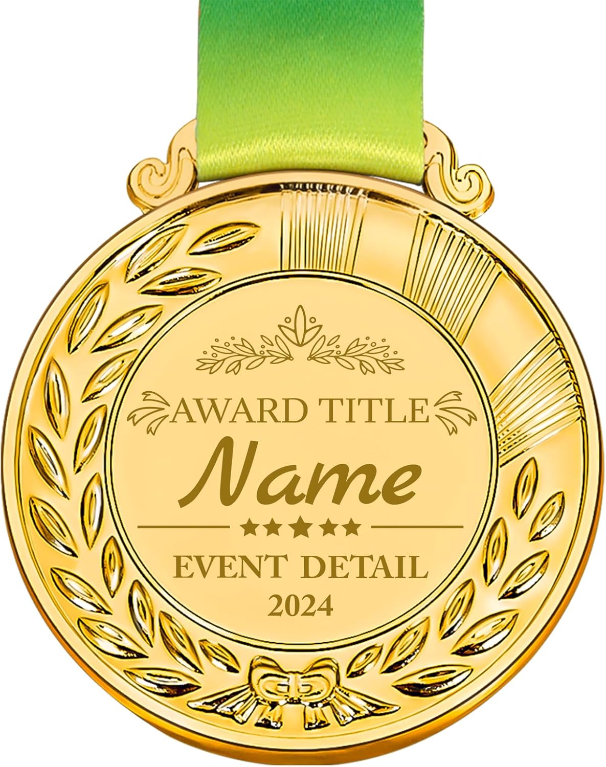 Personalized Medals for Awards, Custom Medal with Text Name for Kids ...