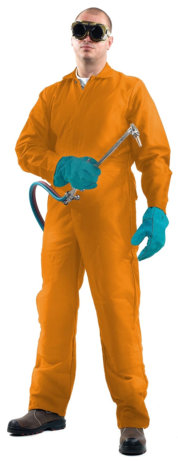 Roots Original RO13310 Arcbuster Welding Work Overalls Size 60, Orange ...