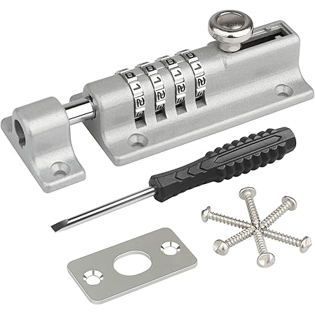 Combination Bolt gate Lock (OWACH AL-971) Combi Bolt Latch,Sliding ...