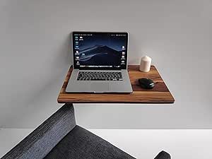 Tablette rabattable Table Bureau Pliable Encastrable 60 x 40 ...