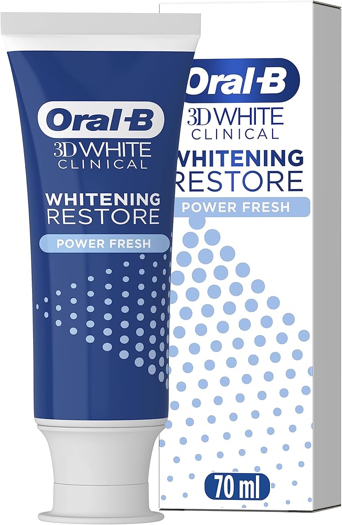 Oral B Clinical Whitening Restore Power Fresh Toothpaste : Amazon.co.uk ...