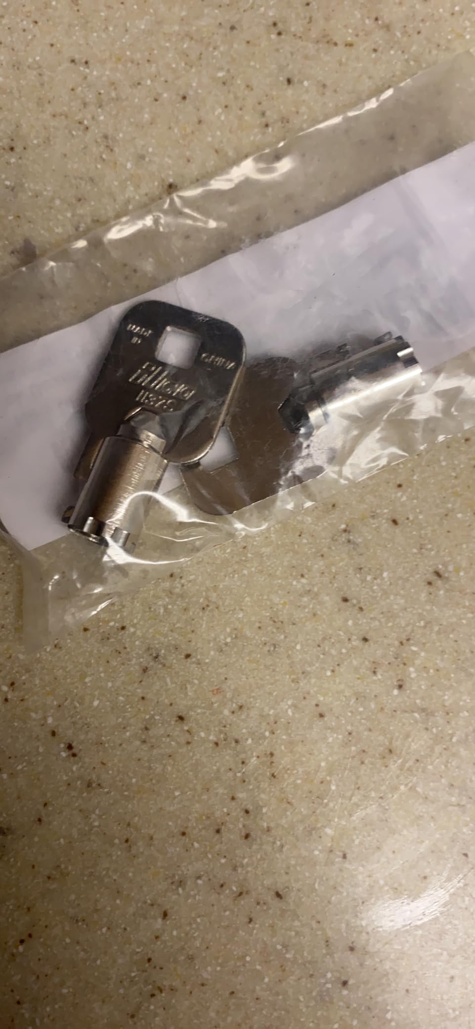 Pair of Replacement Keys for Sentry Safe Lock Boxes Using Tubular ...