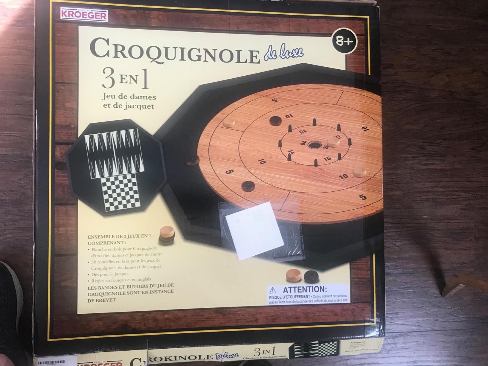 Amazon.com: Crokinole Deluxe 3 in 1 : Toys & Games