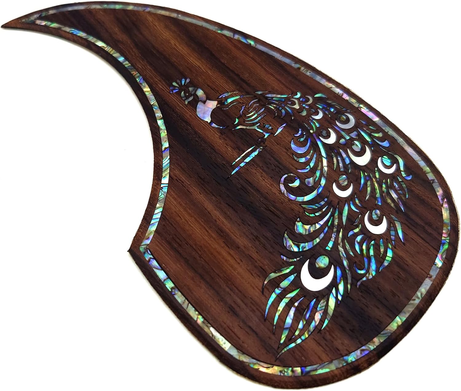 Amazon.com: Acoustic Guitar Pickguard Solid Wood Pick Guard Anti-scrape ...