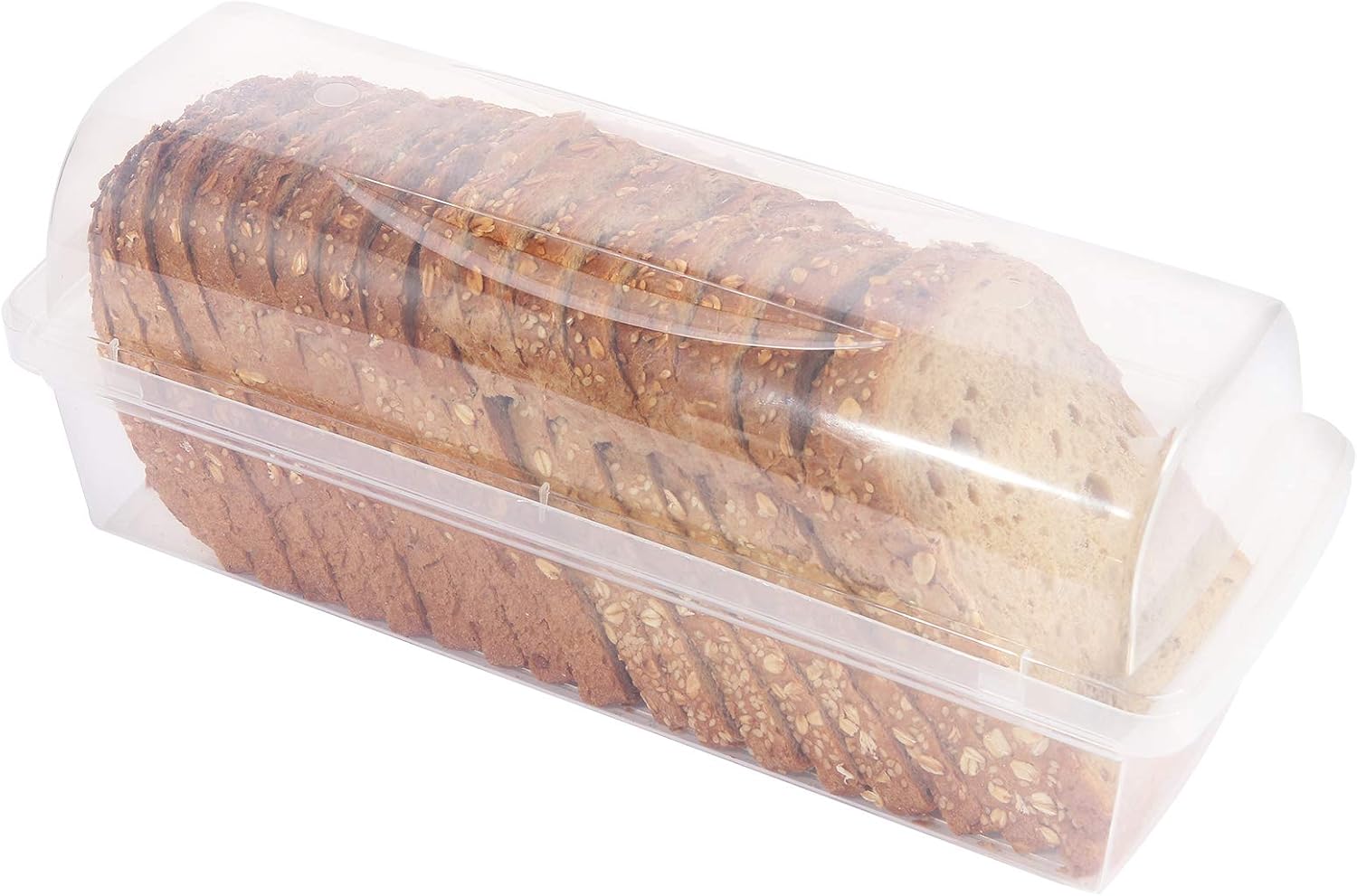 Plastic Bread Container, Bread Storage Bin, Bread Box for Countertop