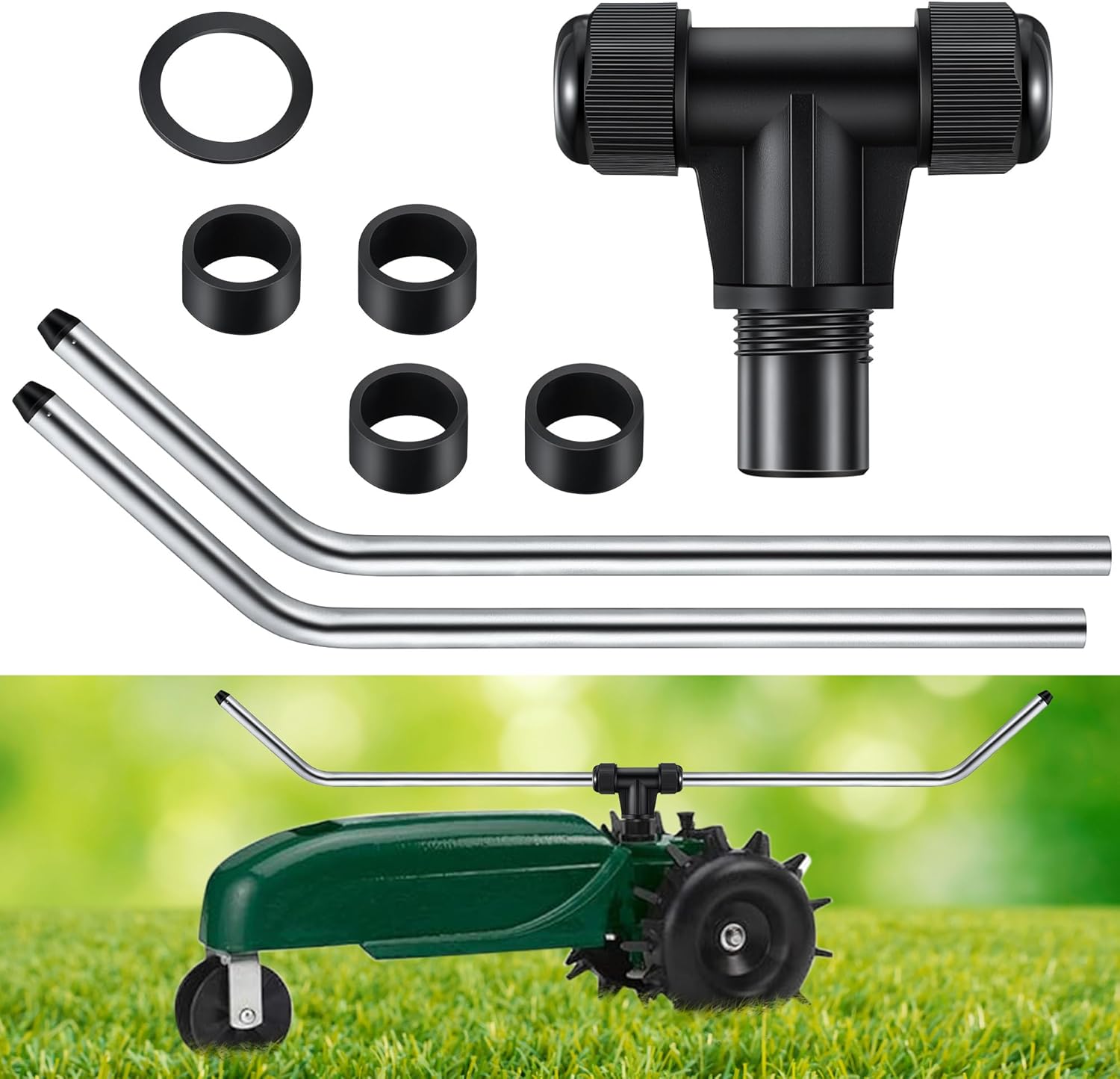 Amazon.com : Dunkive Traveling Sprinkler Arms Kit Compatible with Orbit ...