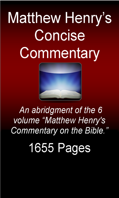 Matthew Henry’s Concise Bible Commentary - App on Amazon Appstore