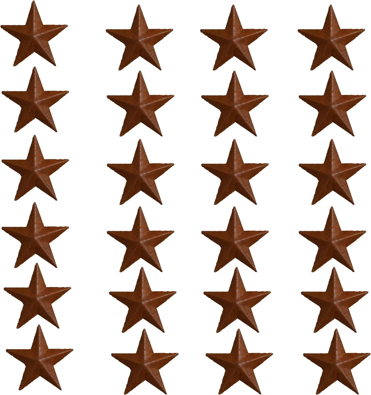 Amazon.com: LINCOUNTRY Rusty Metal Star for Crafts, Small Rustic Small ...