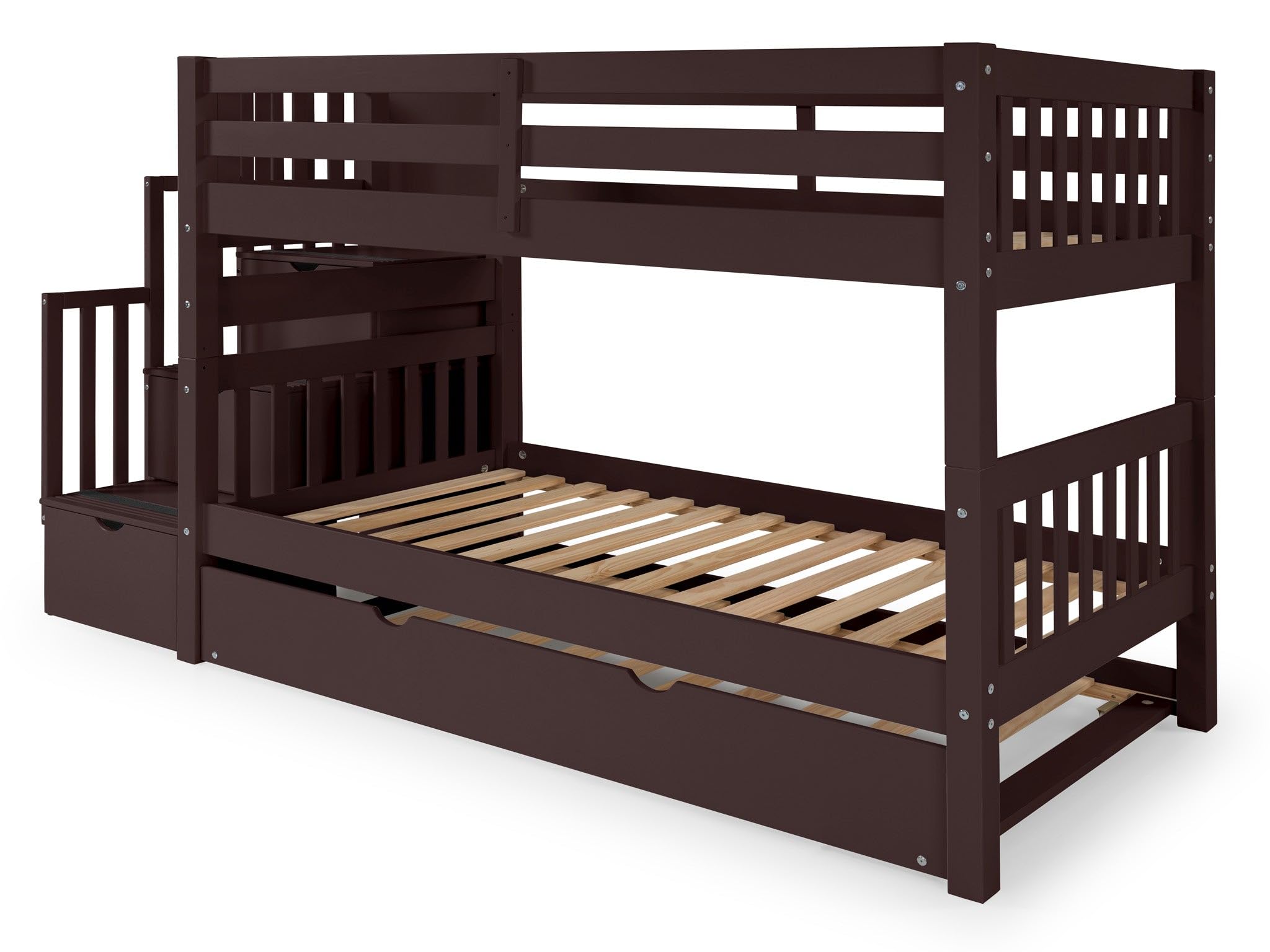 Litera Completa Con Escalones Litera Para 3 Triple Valencia Con Cama