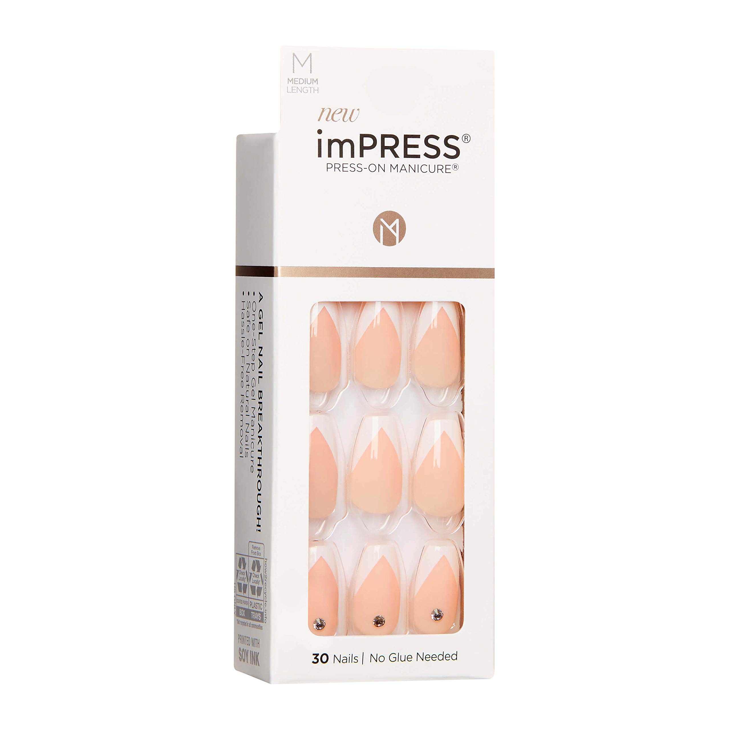 Snapklik.com : KISS Press-On Manicure, Nail Kit, PureFit Technology ...