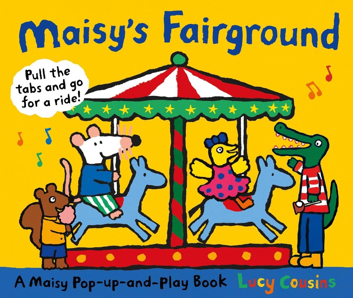Amazon | Maisy's Fairground: A Maisy Pop-up-and-Play Book | Cousins ...
