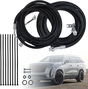 Amazon.com: SU33468 Rear/Aux Rear AC Line Set Air Conditioning Hose ...