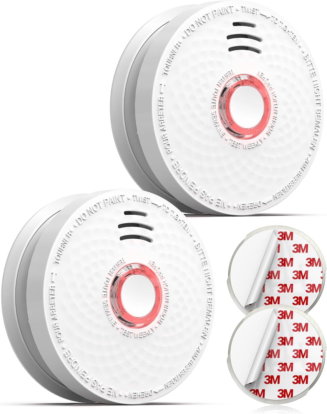 First Alert FG200 Family Gard Basics Smoke Alarm (Pack of 3) | Battery ...