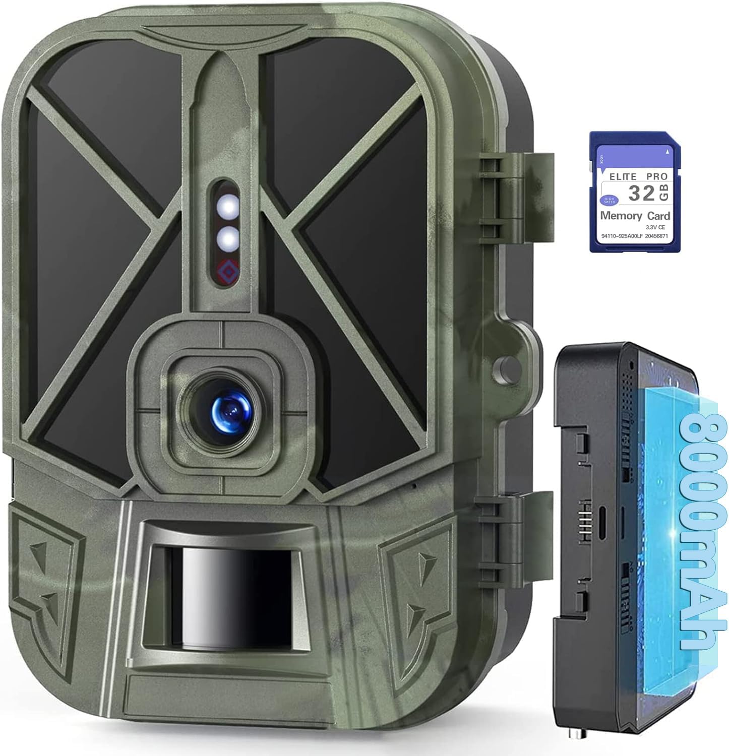 Wildlife Camera 36MP 4K With Night Vision 0.2s Motion Activated, Trail ...