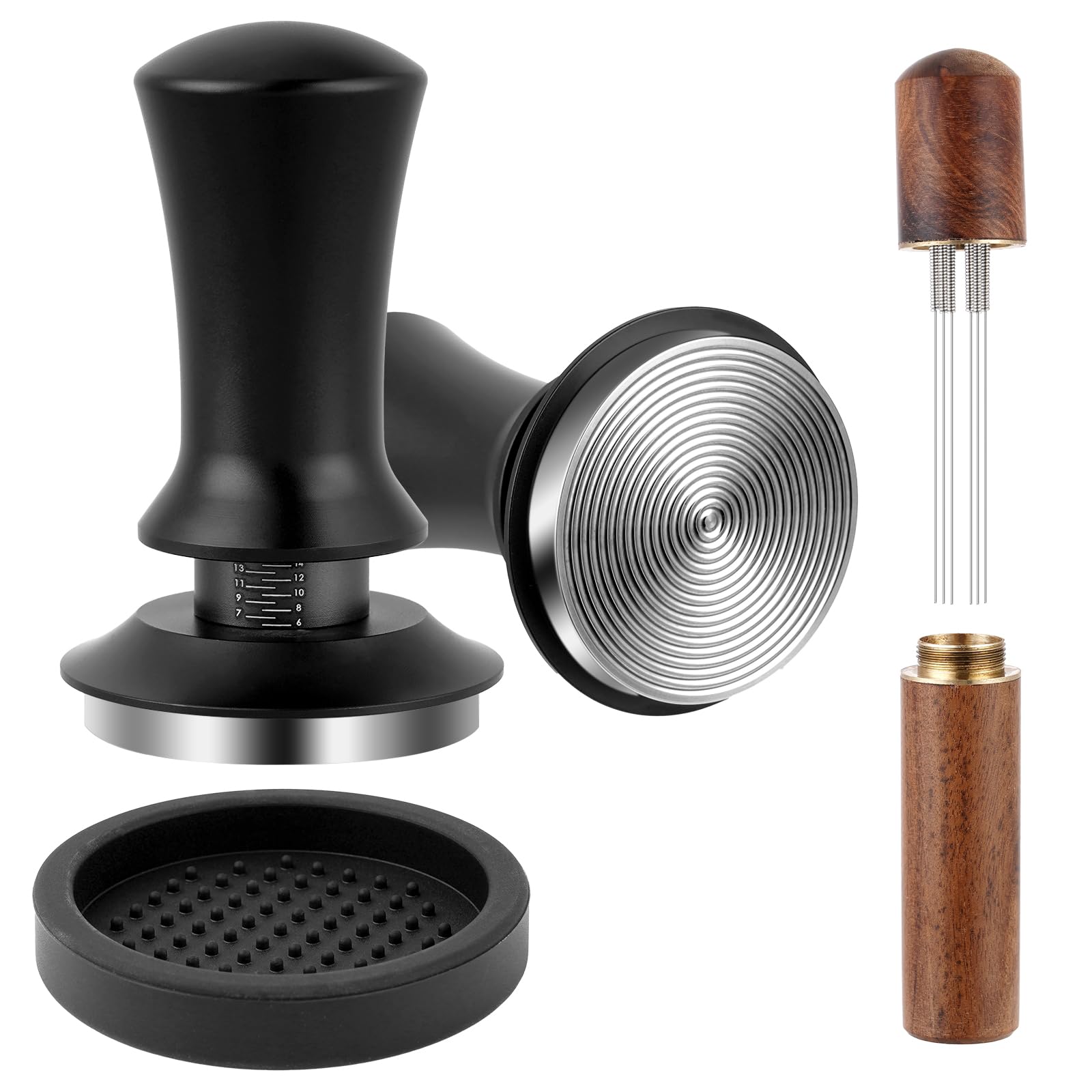 Amazon.com: 53mm Espresso Tamper with WDT Tool and Calibrated Spring ...