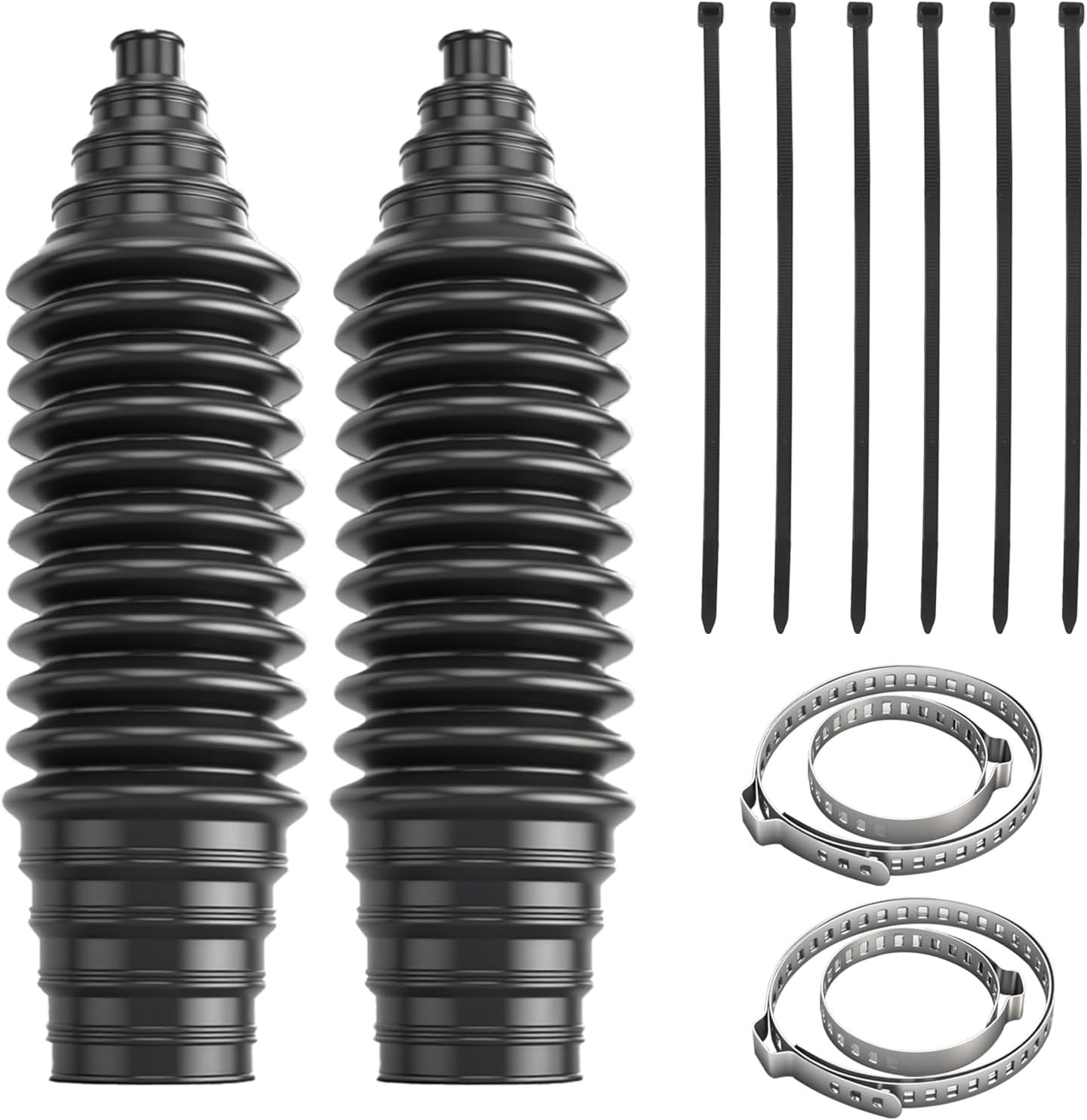 Amazon.com: Car Tie Rod Boot Kit, Steering Rack and Pinion Tie Rod ...