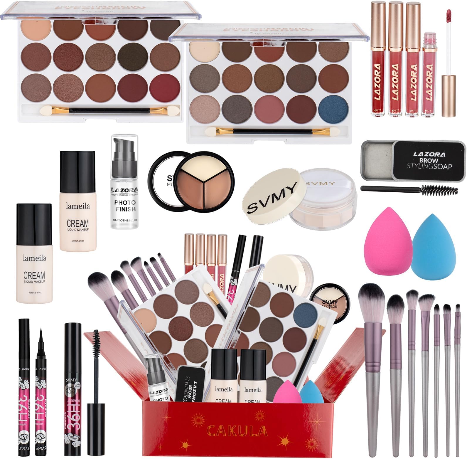 Amazon.com : Women Full Kit Make up Kit Makeup Sets Women Includes ...