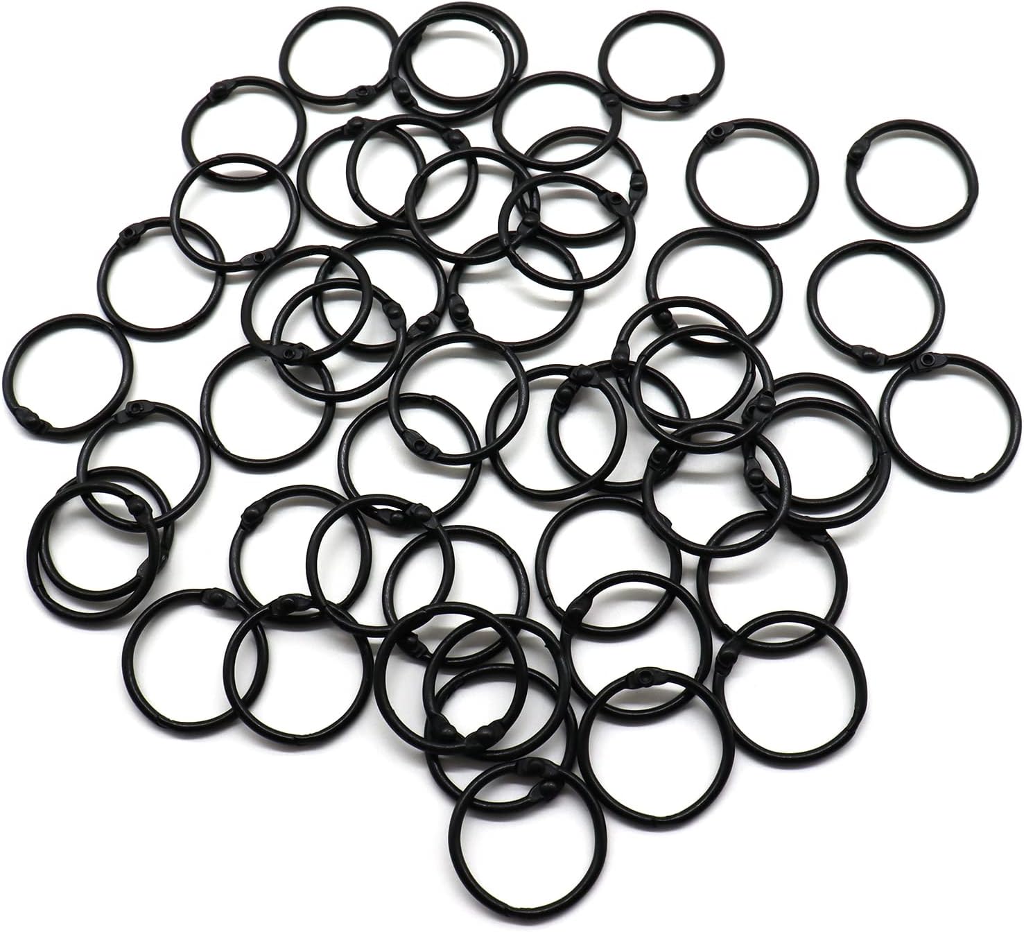 Amazon.com : Binder Rings Loose Leaf Book Rings Key Rings Paper Rings ...
