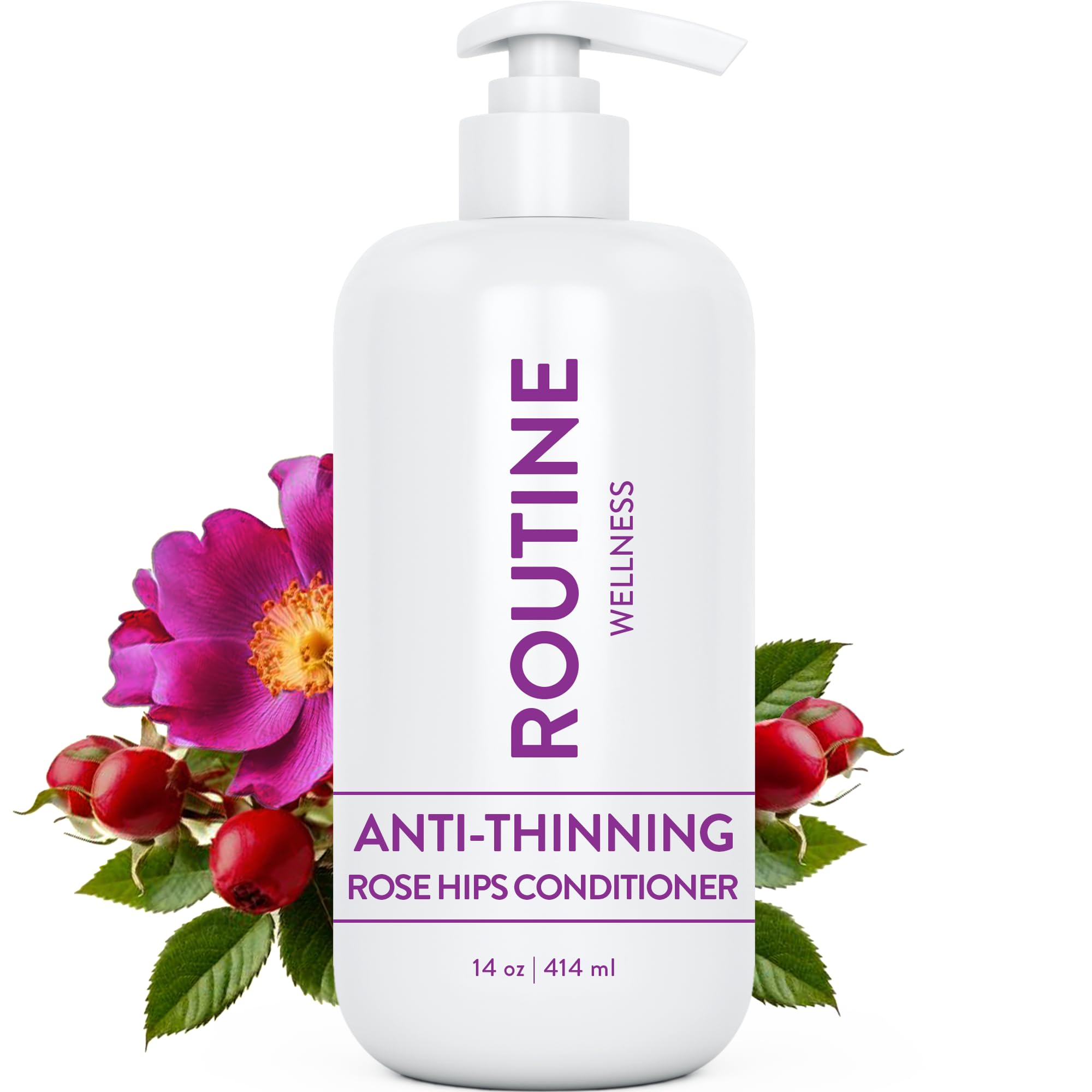 Routine Wellness Conditioner for Stronger Hair - Vegan, All Natural ...