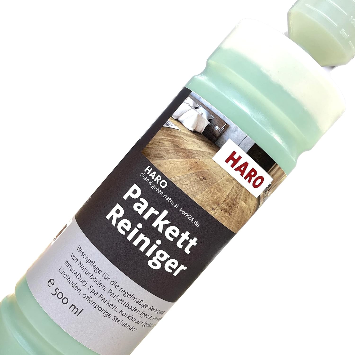 HARO Parkett Reiniger clean & green natural 500 ml Wischpflege
