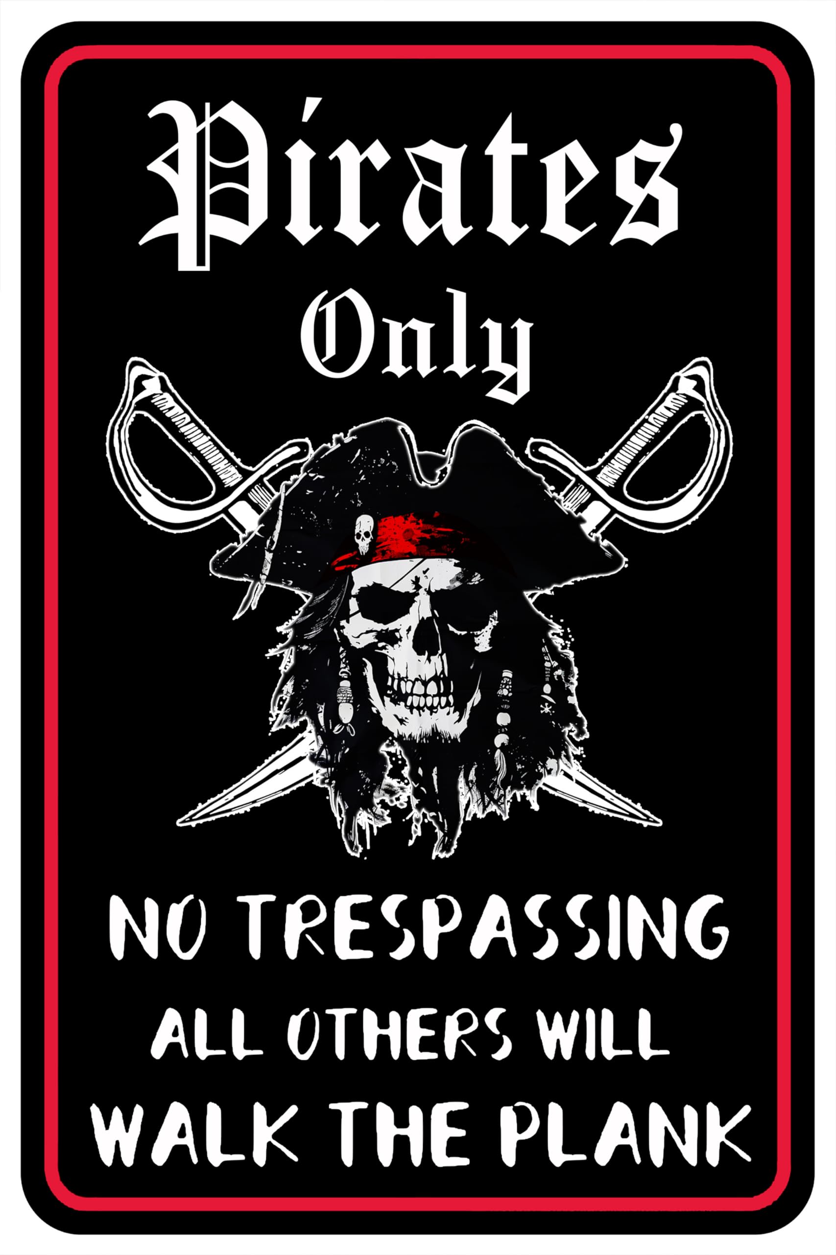 Pirate Theme Signs Custom Pirate Directional Sign. Etsy