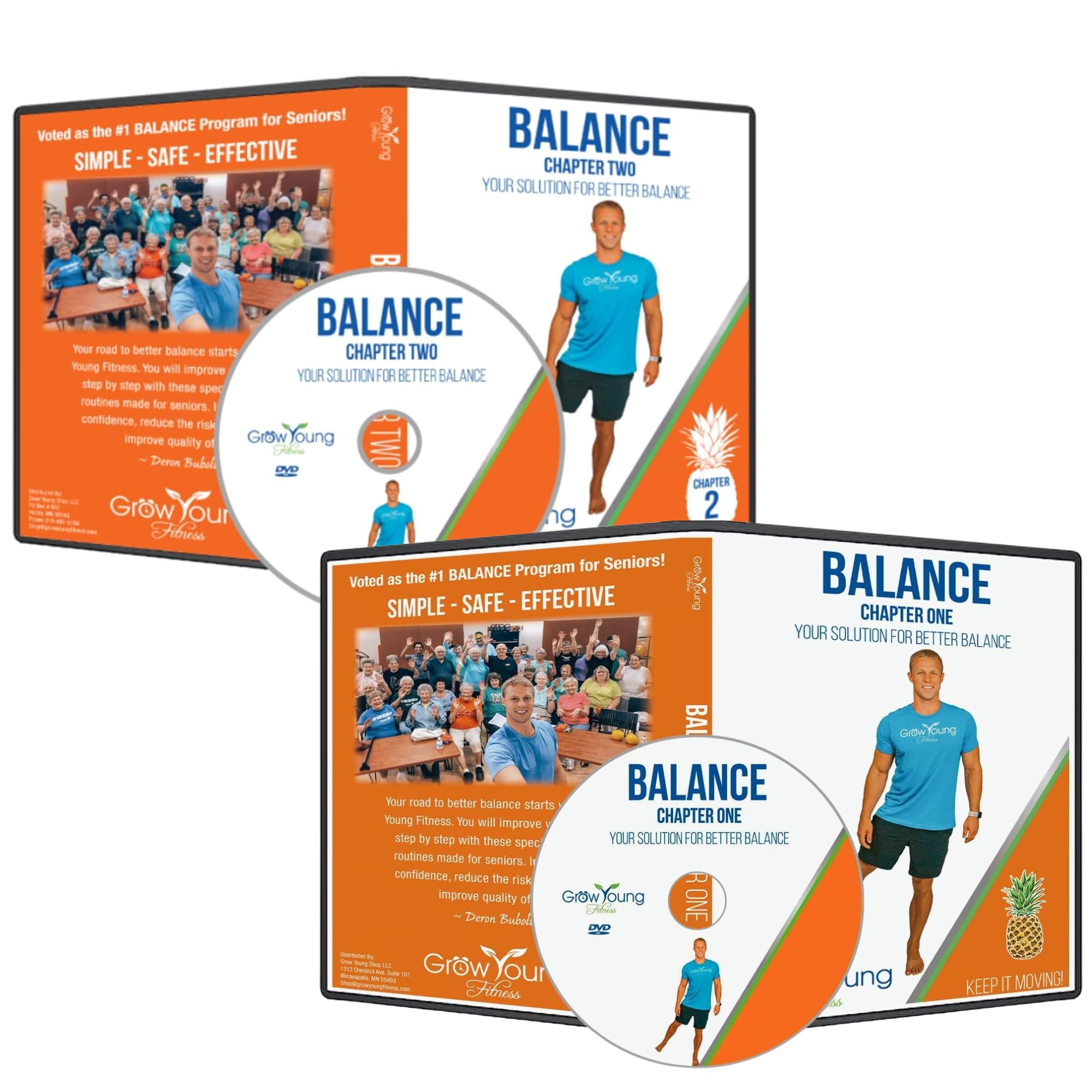 Amazon.com: Grow Young Fitness Better Balance Exercises for Seniors ...
