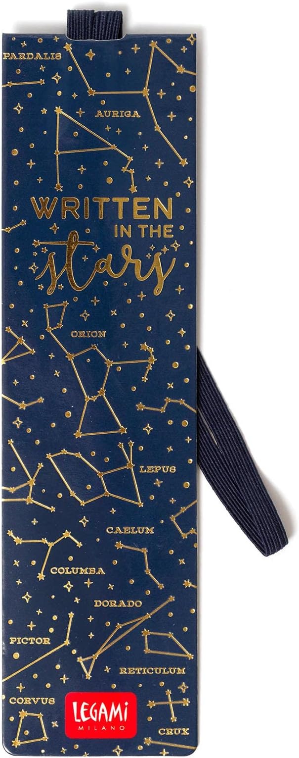 Legami - Segnalibro con Elastico, 4,7x17,5 cm, in Carta certificata FSC ...