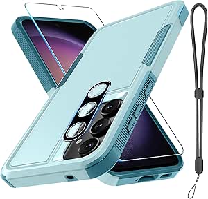 Amazon.com: RMOCR Case for Samsung Galaxy A35/A55 5G, Full Body Heavy Duty Rugged Shockproof ...