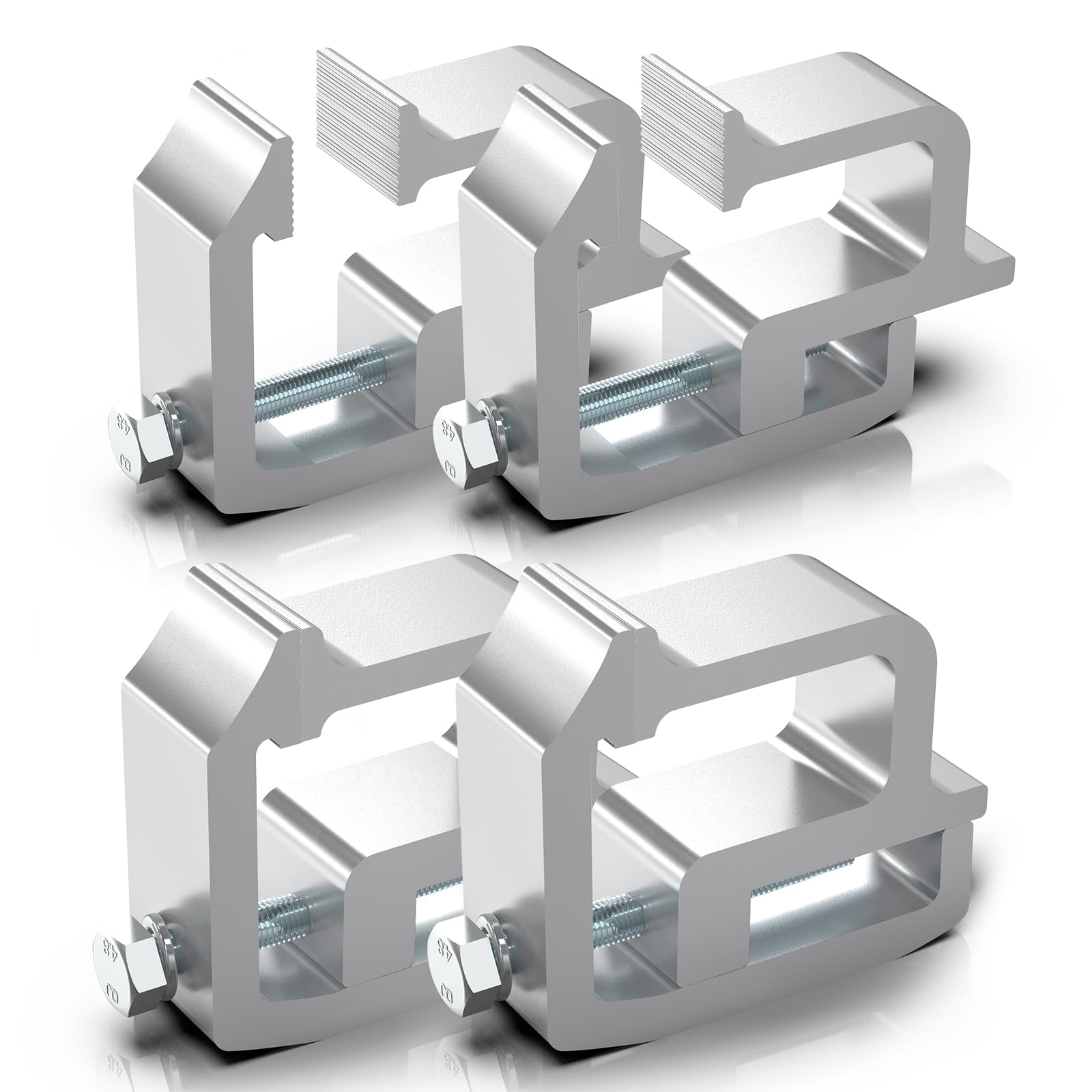 Amazon.com: ovsor Truck Topper Camper Clamps - 4 Pack Sliver Truck ...
