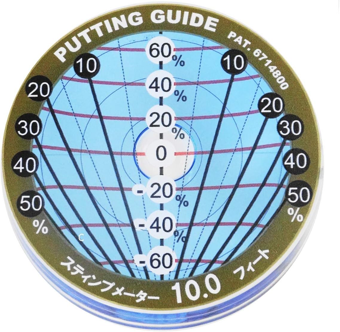 Amazon.co.jp: Golf Putting Practice Equipment Putting Guide Patented ...