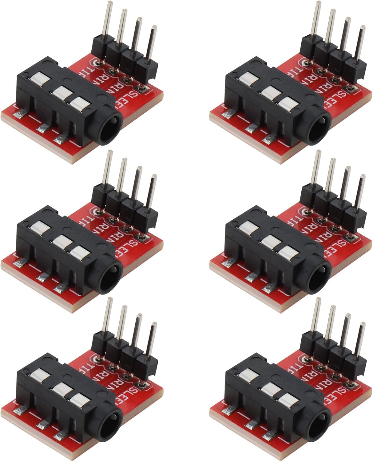 Amazon.com: The Lord of the Tools 6Pcs 3.5mm Audio Jack Breakout Board ...