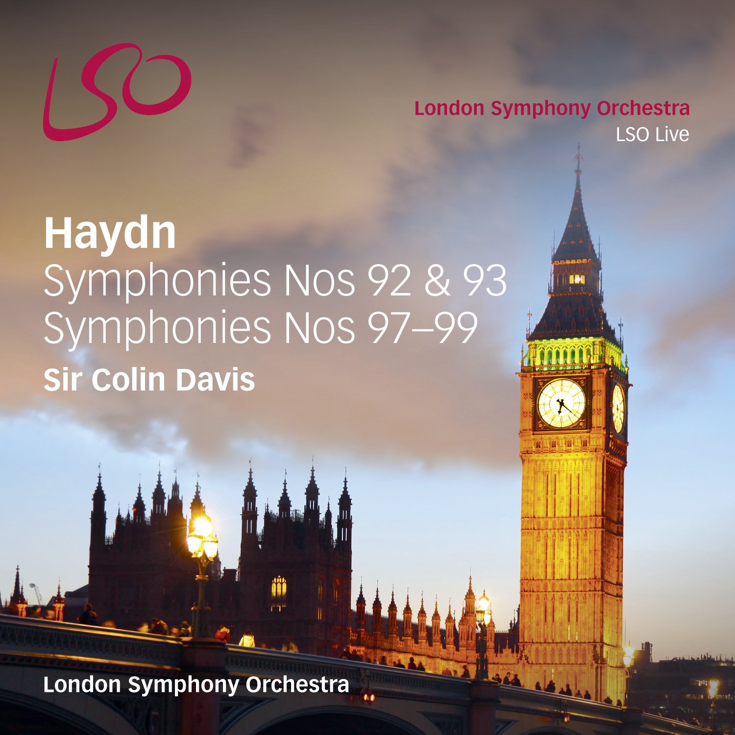 Haydn / Davis / London Sym Orch - Haydn: Symphonies Nos.92, 93, 97, 98 ...