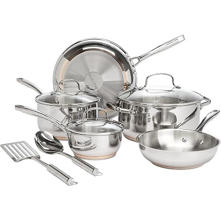 Amazon.com: Kenmore Elite Devon Heavy Gauge Stainless Steel Tri-Ply ...